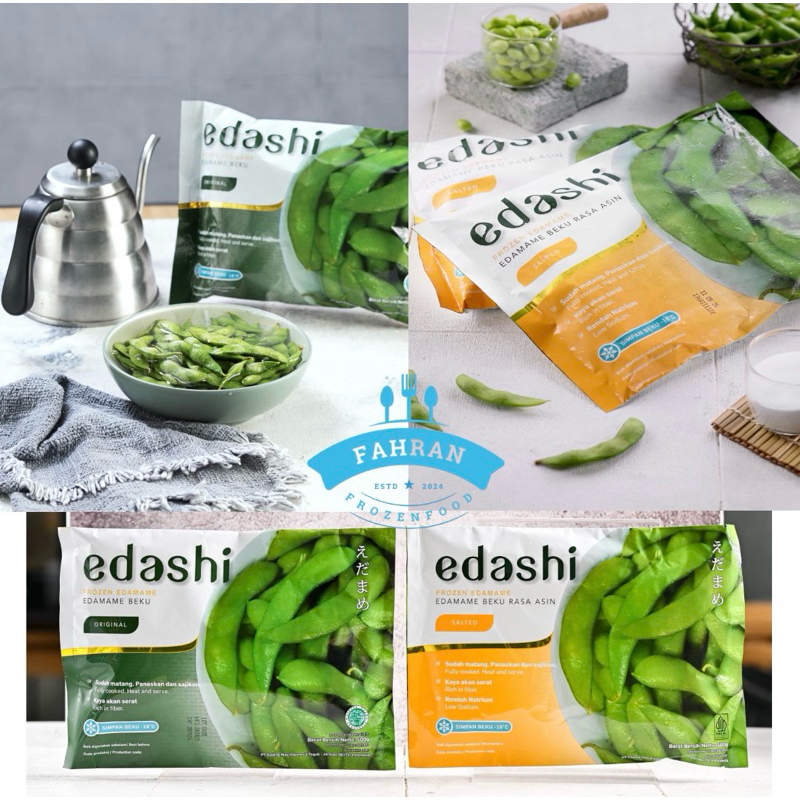 Jual EDASHI Edamame Frozen 500gr, Kacang Edamame Beku | Shopee Indonesia
