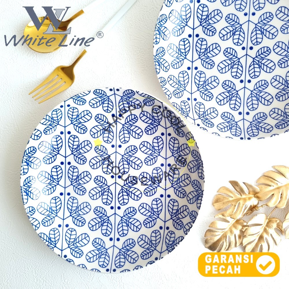 Jual WHITE LINE 1pcs Nagata Fruit Shape Plate 8in Piring Buah Piring ...
