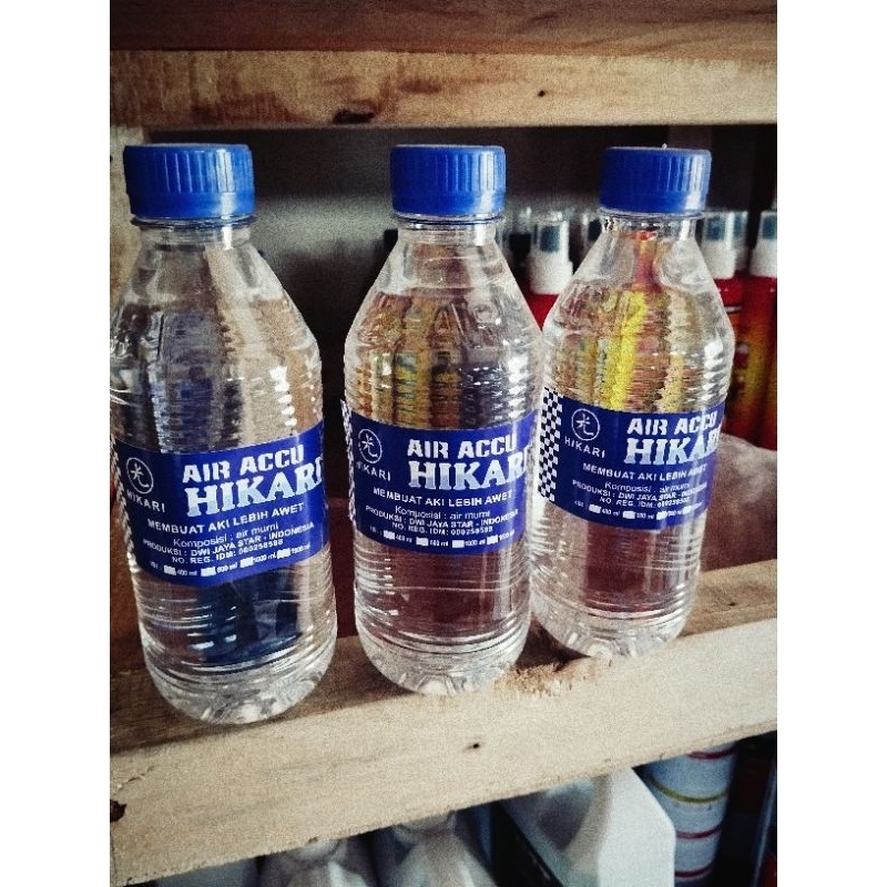 Jual Air aki Air Accu Tambahan Air Aki 400 ml | Shopee Indonesia