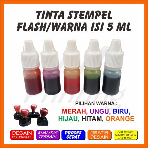 Jual Tinta Stempel Flash I Otomatis Anti Luntur I Stample I Stampel | Shopee Indonesia