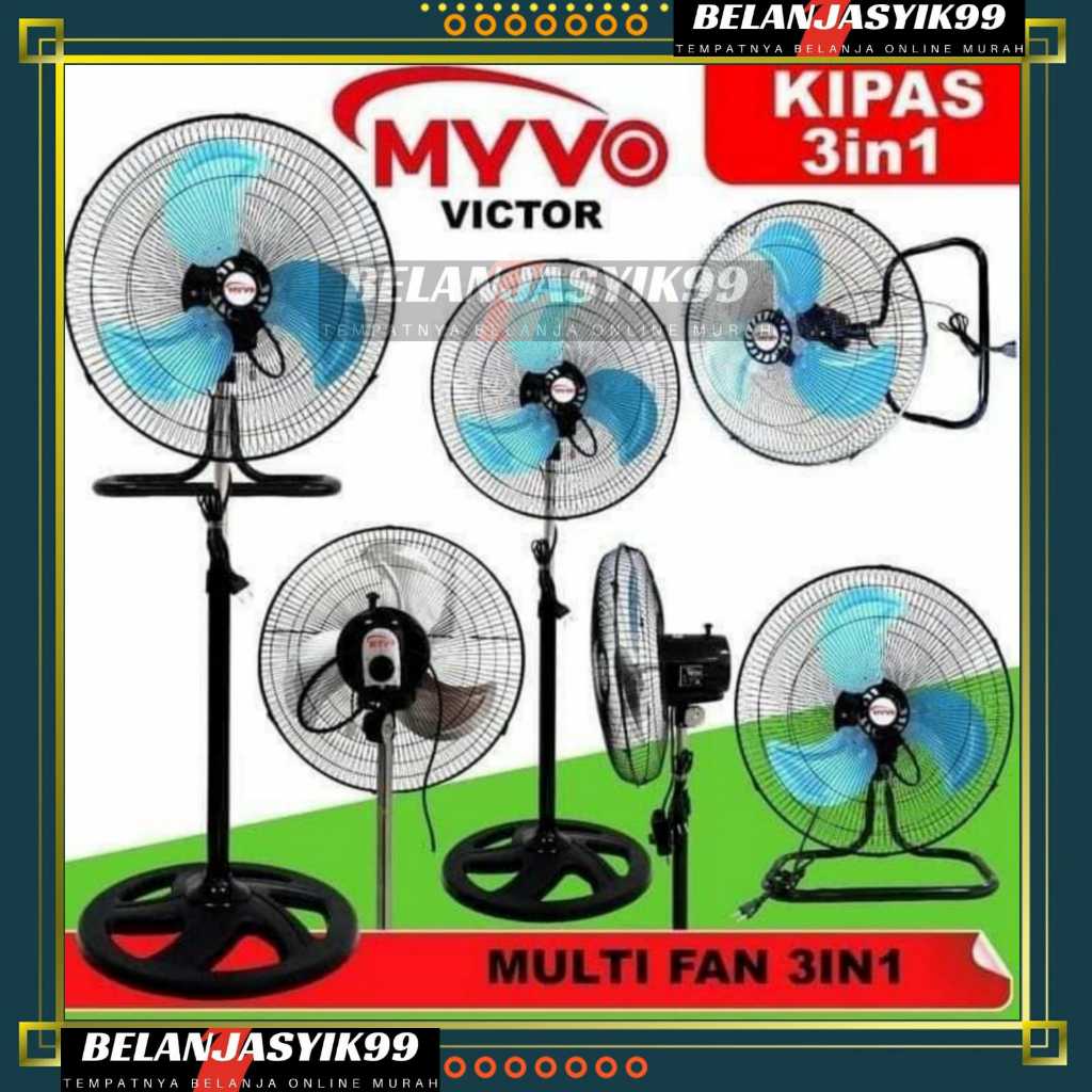 Jual KIPAS ANGIN MYVO / KIPAS ANGIN TORNADO 18 INCH /KIPAS BESI JUMBO 3 ...