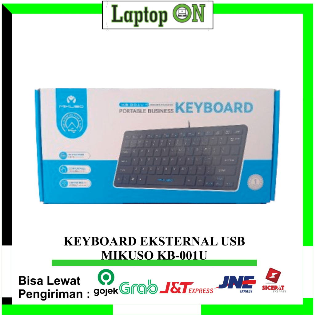 Jual Keyboard Mini External USB Mikuso KB-001U / Keyboard USB Komputer ...