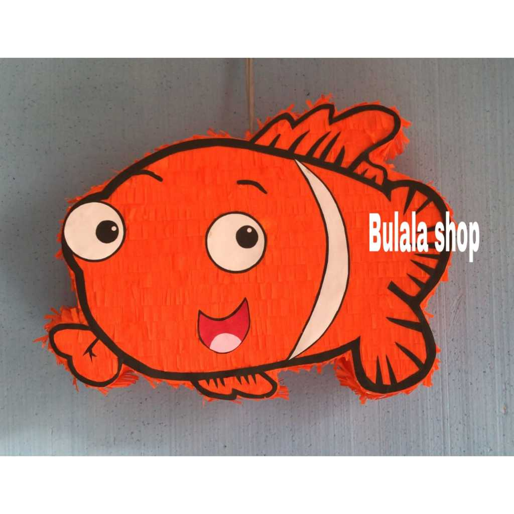 Jual Pinata Pukul / Pinata Tarik Karakter Ulang Tahun Motif Ikan Nemo ...