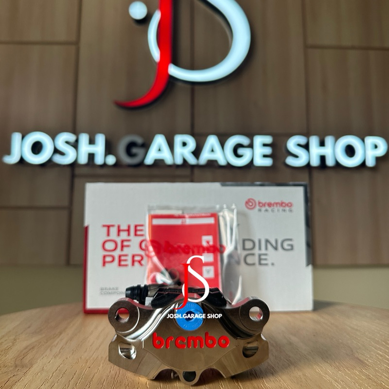 Jual kaliper brembo 2P P2 CNC Nickel finish 34mm aksial pitch 84mm original brembo Italy 🇮🇹 ...