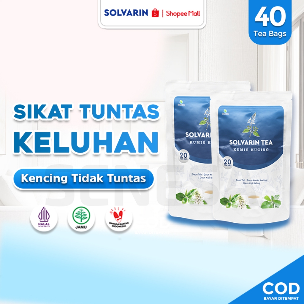 Jual SOLVARIN - Teh Kumis Kucing | Shopee Indonesia