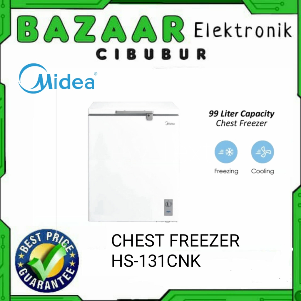 Jual Midea Chest Freezer HS-131CNK (99L) | Shopee Indonesia