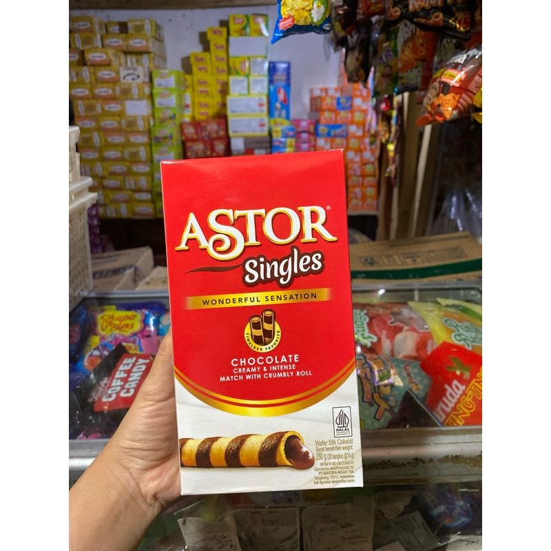 Jual Astor wafer stik cokelat 20pcs | Shopee Indonesia