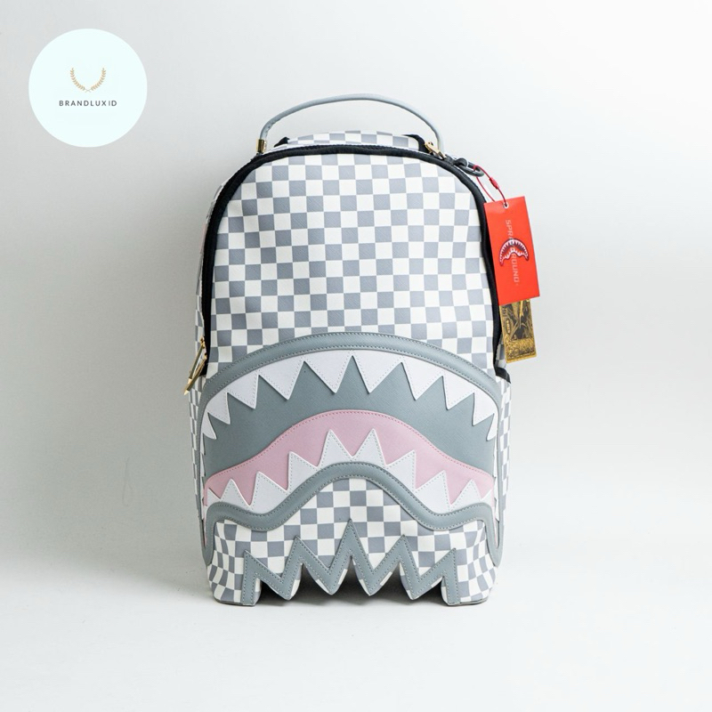 Jual Sprayground Rose La Palais Bite Backpack Grey | Shopee Indonesia