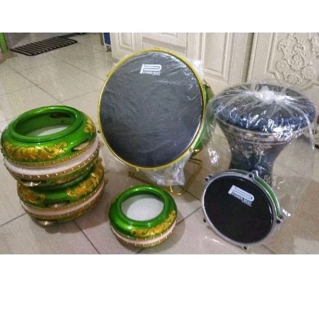 Jual Alat Hadroh Full Set Rebana | Shopee Indonesia