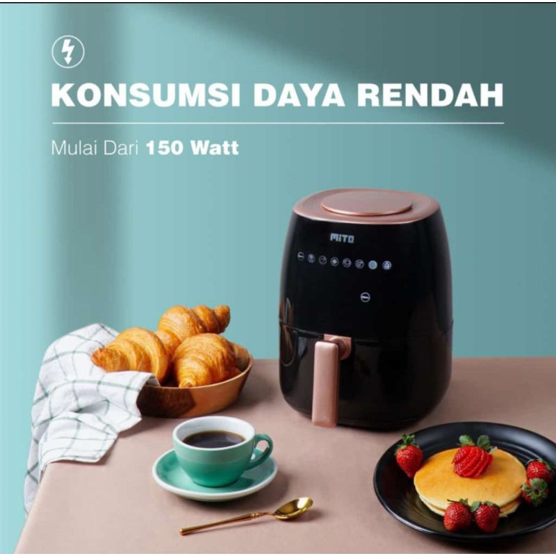 Jual Produk terbaru dari Mito "Digifry Go" AF2 Digital Air Fryer ...