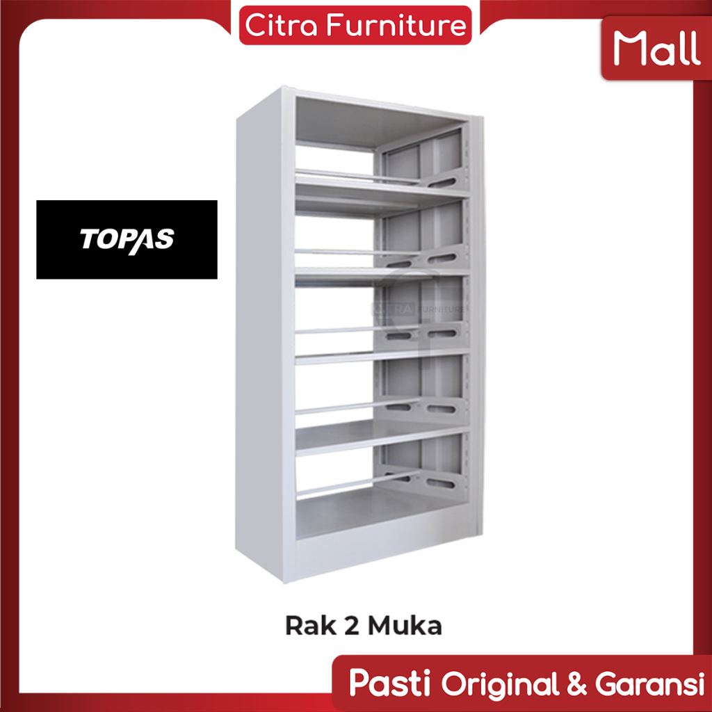 Jual Citra Furniture TOPAS ® Lemari Besi Rak Buku Perpustakaan Sekolah ...