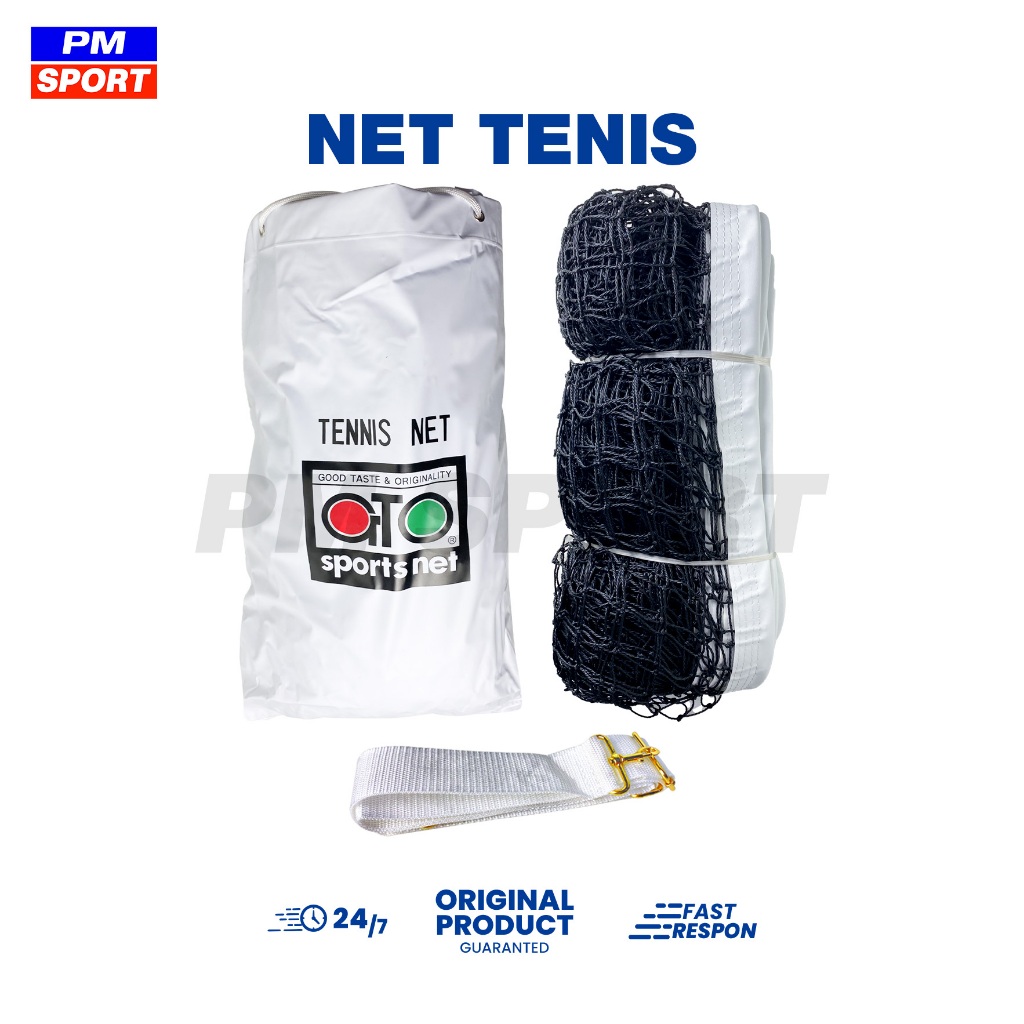Jual NET TENNIS / NET TENIS GTO SUPER TN 50S TENNIS NET SLING BAJA ...