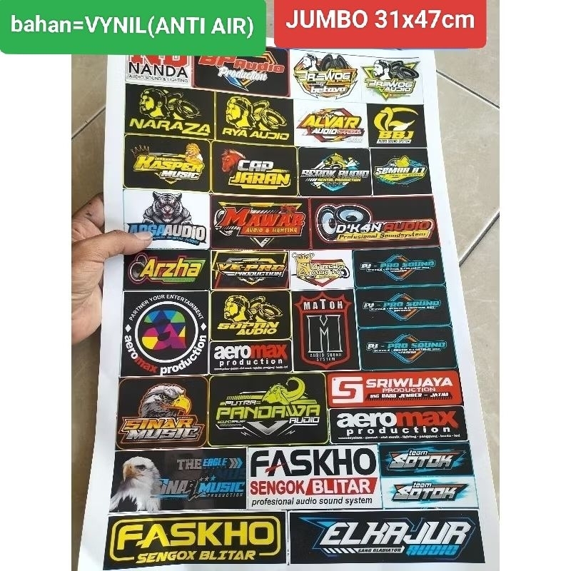Jual STIKER SOUND | STIKER AUDIO | STIKER SOUNDSYSTEM | STIKER PACK ...