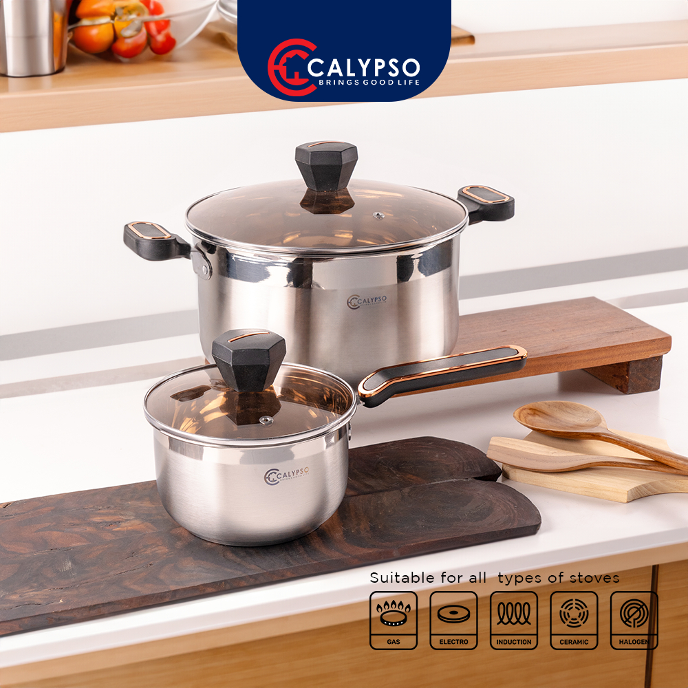 Jual Calypso Soup Pot Milk Pot Panci Sup Panci Susu Panci Kuah Ukuran ...