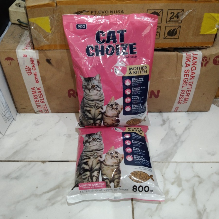 Jual CAT CHOIZE MOTHER & KITTEN MILK PLUS KEMASAN 800GR | Shopee Indonesia