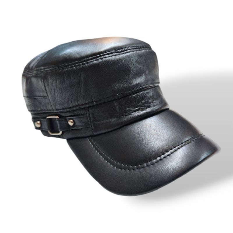 Jual topi kulit model komando | Shopee Indonesia