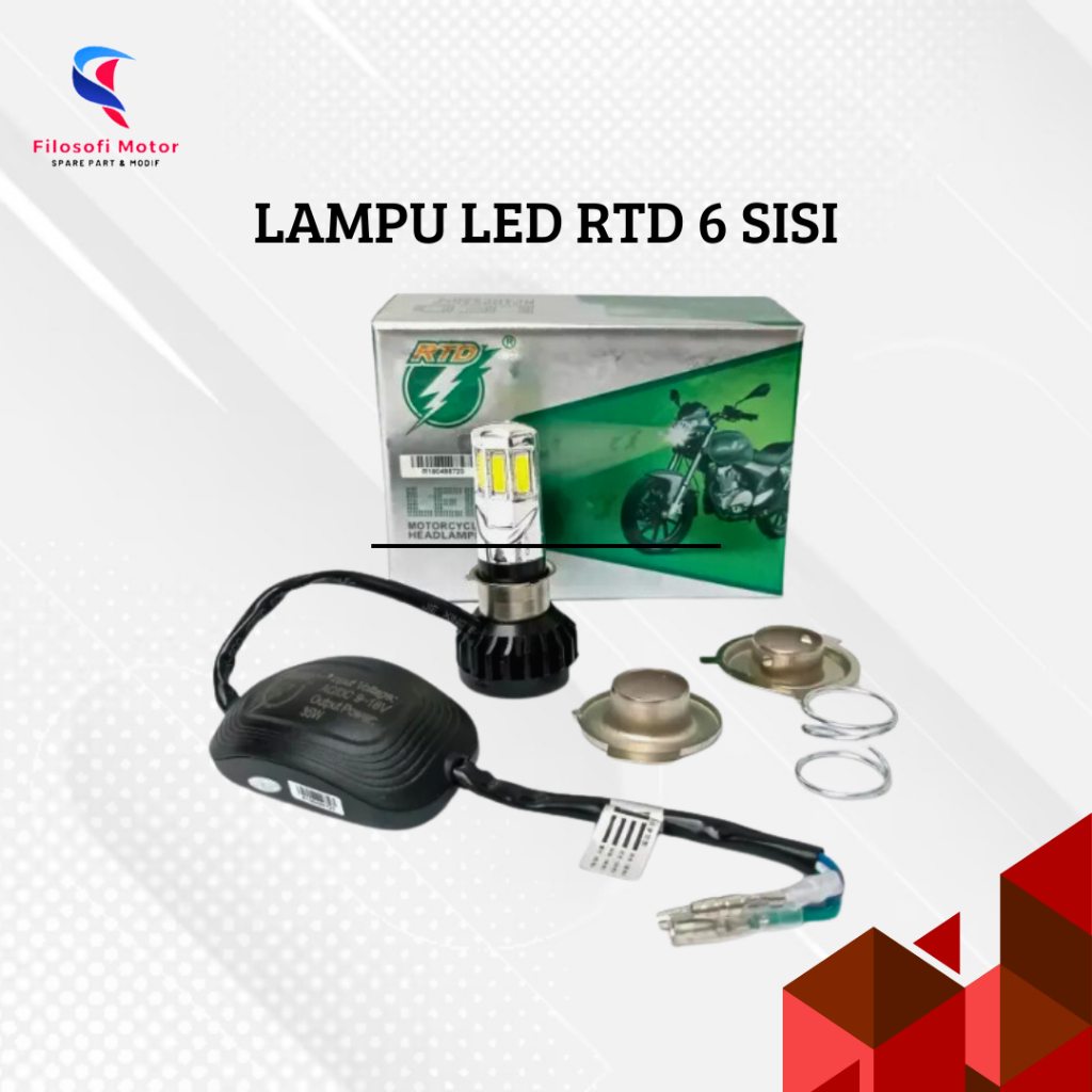 Jual Lampu led rtd 6 sisi/lampu led rtd rayton 6 sisi | Shopee Indonesia