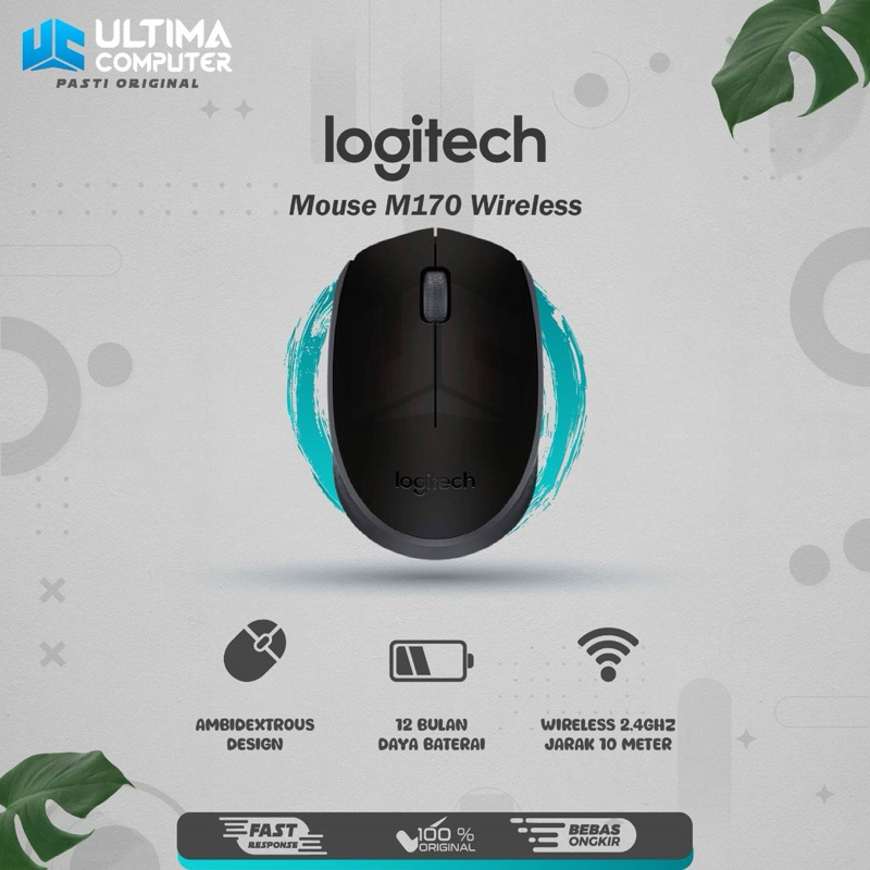 Jual Mouse Logitech M170 / B175 Wireless | Shopee Indonesia