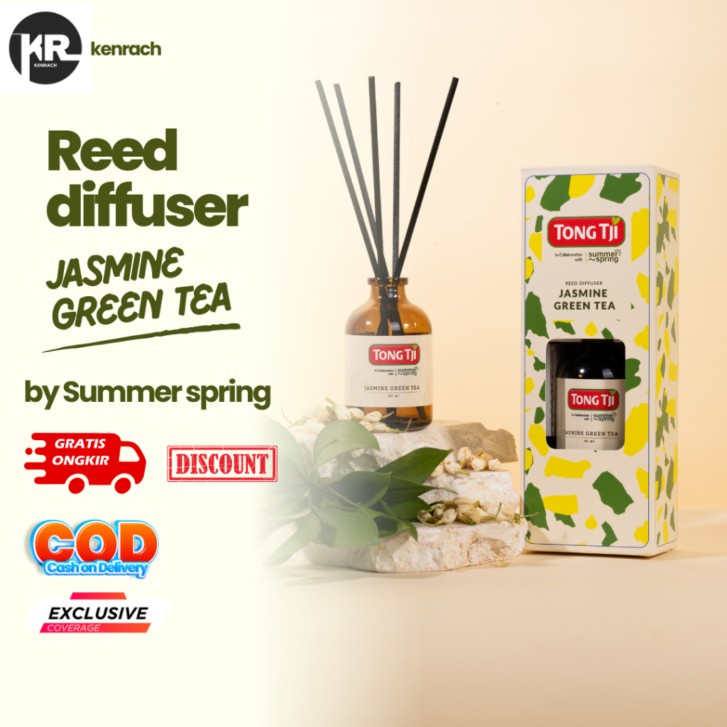 Jual summer spring x tong tji pengharum ruangan reed diffuser jasmine ...