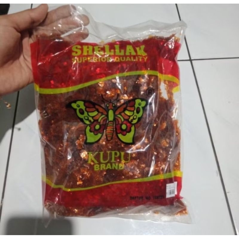 Jual Serlak Emping Sirlak Shellak Cap Kupu 500gr | Shopee Indonesia