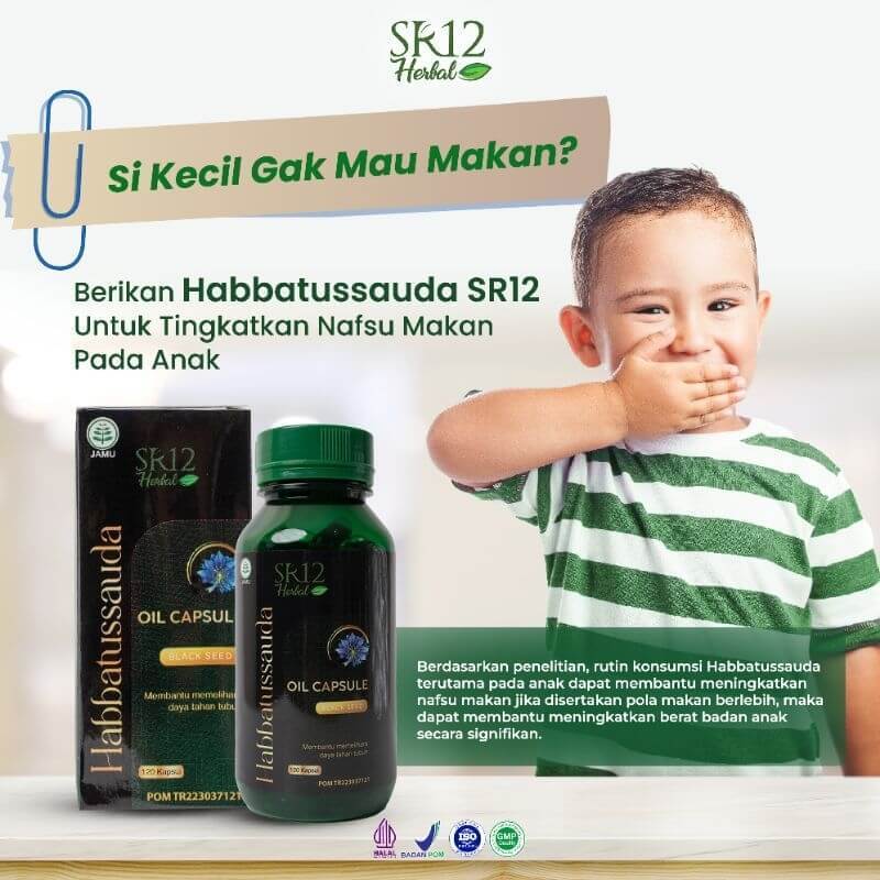 Jual SR12 HERBAL HABBATUSSAUDA MINYAK JINTAN HITAM PREMIUM MURNI KAPSUL ...