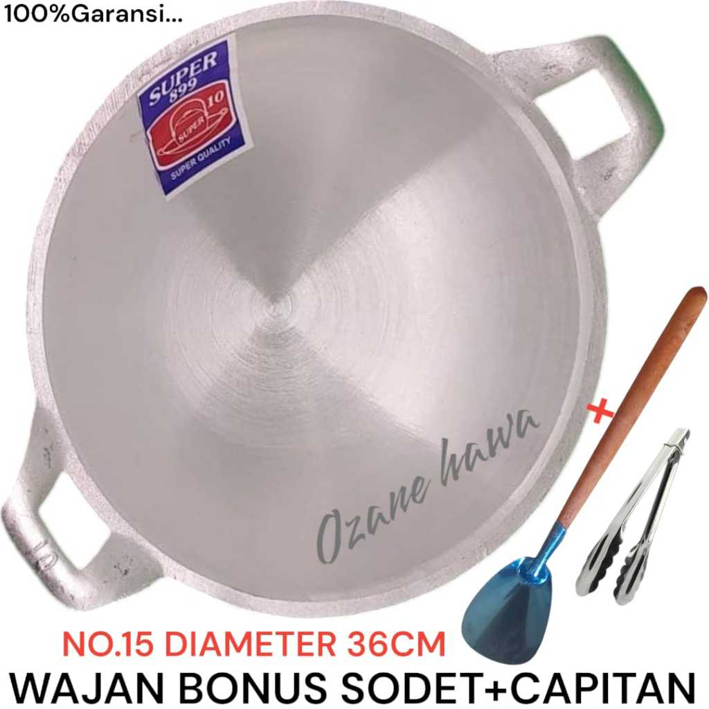 Jual PAKET SODET+CAPITAN..WAJAN ALUMUNIUM ANTI LENGKET WAJAN JAWA WAJAN ...