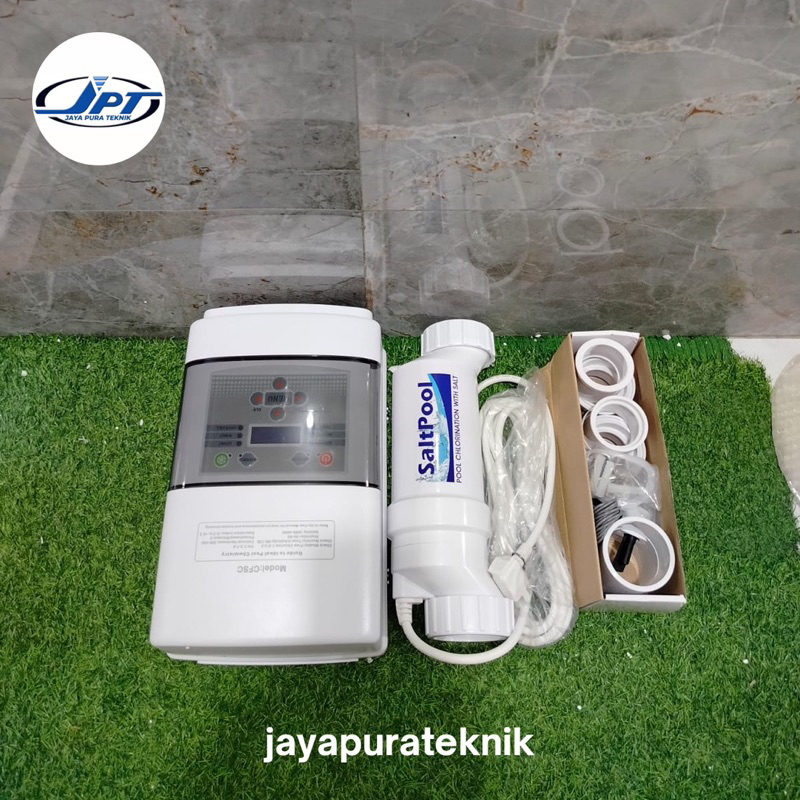 Jual salt chlorinator CFSC 20 Salt Chlorinator Generator 20 gram Salt Chlorin Garam Swimming ...