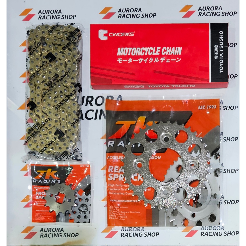 Jual GEAR SET TK 428 SUPRA X 125 - SUPRA X 125 HELM IN - BLADE - REVO ...