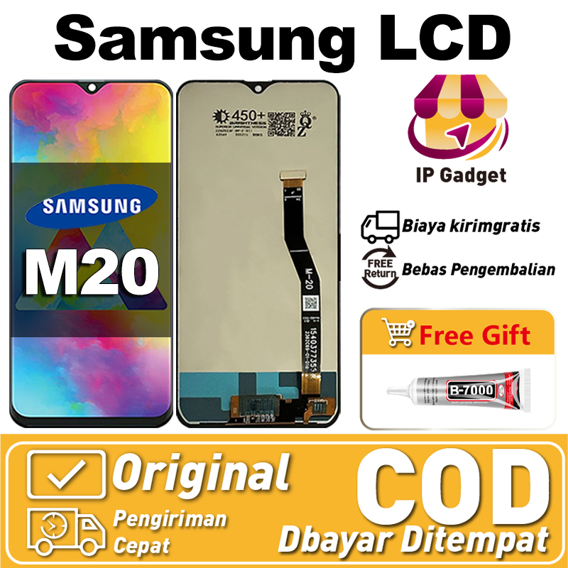 Jual LCD Samsung M20 Original samsung hp touchscreen fullset ori asli ...