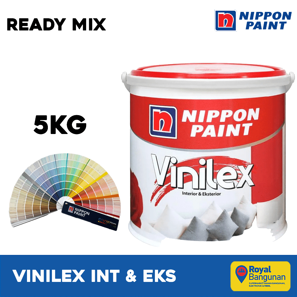 Jual NIPPON VINILEX READY MIX 5KG | Shopee Indonesia
