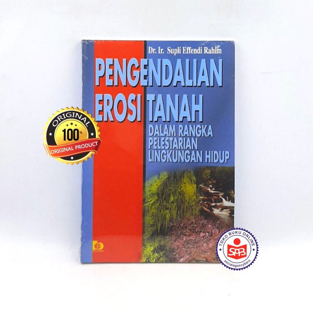 Jual Pengendalian Erosi Tanah - Supli Effendi Rahim | Shopee Indonesia