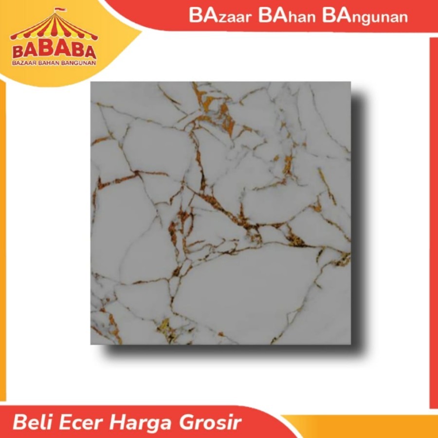 Jual Keramik Lantai Motif Marble Aversa 50x50 Barcelona Beige | Shopee ...