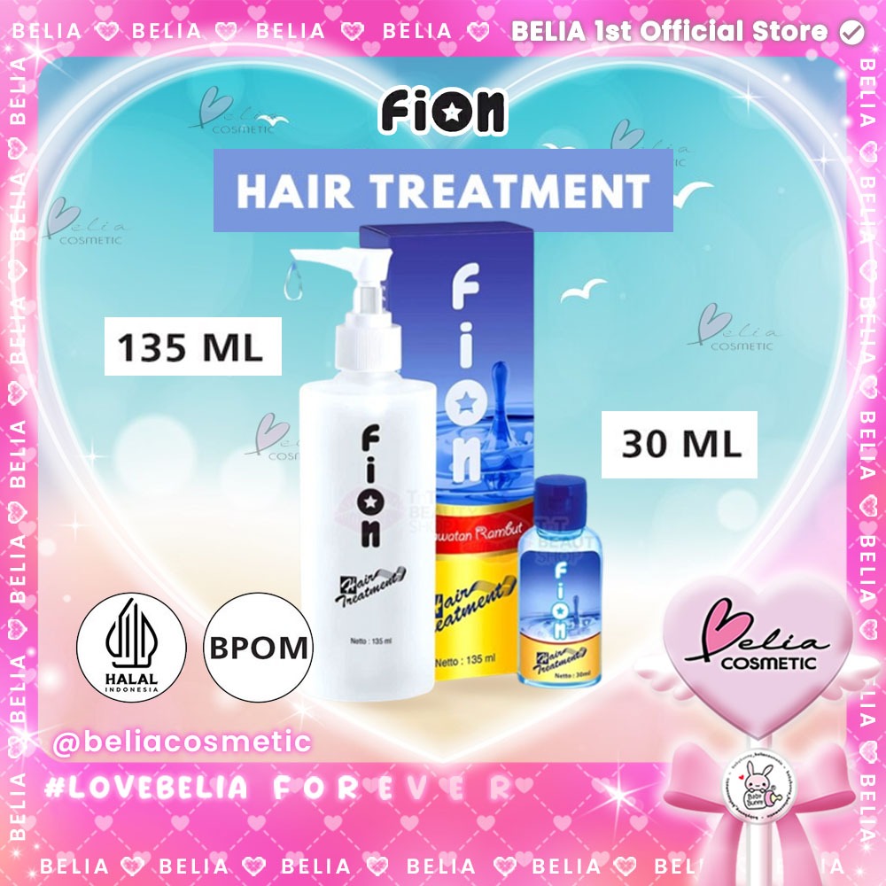 Jual BELIA Fion Hair Treatment Serum Vitamin Rambut 30 | 135 ml Brasov ...