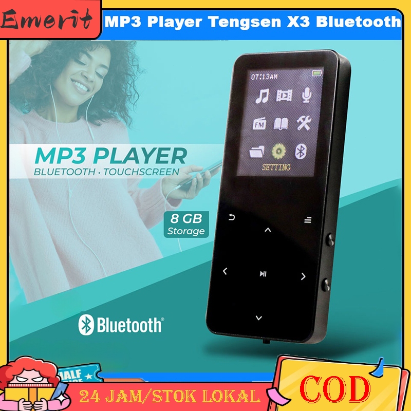 Jual HiFi DAP MP3 Player Bluetooth 8GB Radio FM Voice Recorder Touch ...
