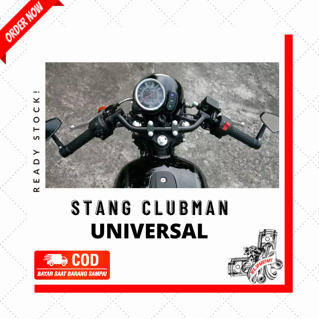 Jual Stang Clubman Caferacer Motor Custom | Shopee Indonesia