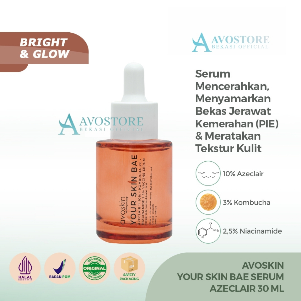 Jual [EXP DATE 2027] Avoskin YSB serum Azeclair 10% + Kombucha 3% ...