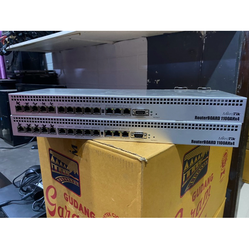 Jual mikrotik RB 1100 AHX4 secon | Shopee Indonesia