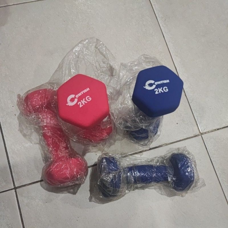 Jual Barbel Speeds Neoprene LX 012-3 2KG/ Dumbell Vinyl Speeds 2kg LX 012-3 barbel 2kg cowfish ...