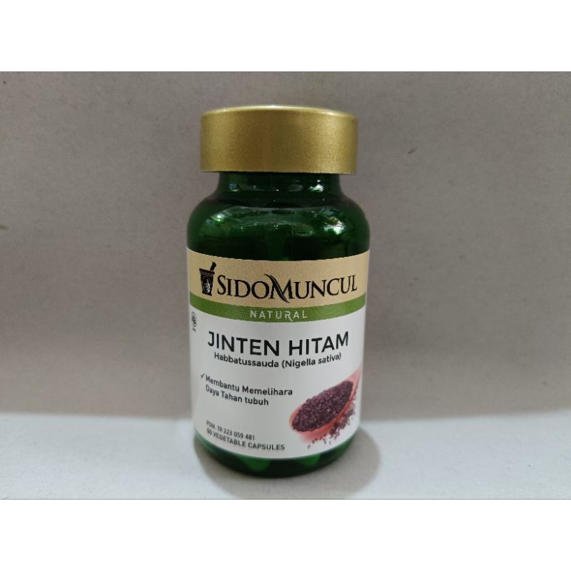 Jual sido muncul jinten hitam 50 kapsul | Shopee Indonesia