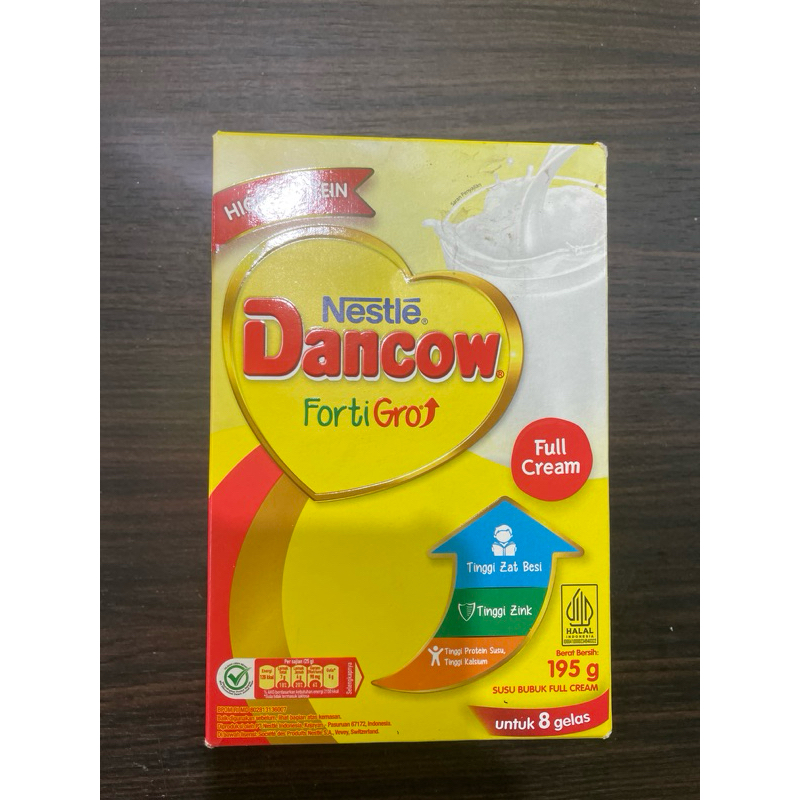Jual dancow susu bubuk fullcream kemasan 195gr | Shopee Indonesia