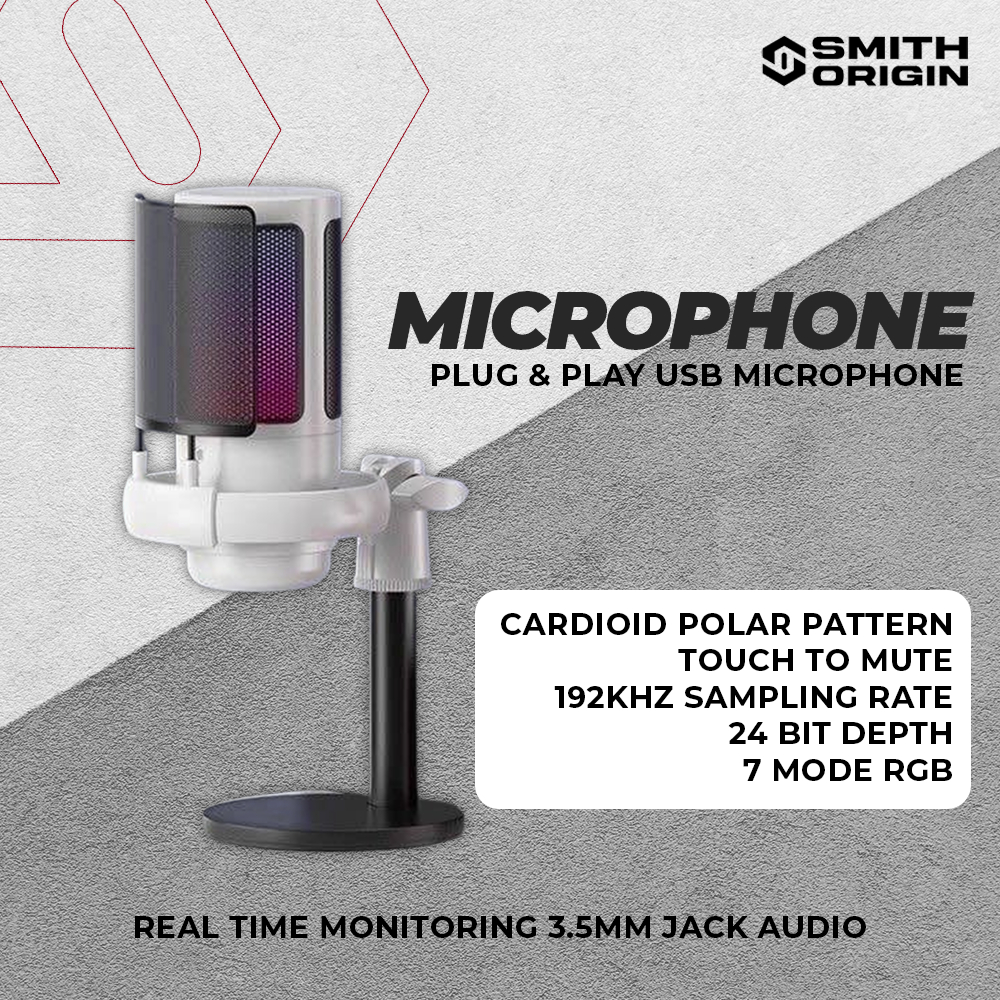 Jual ME6S Condenser Microphone Type-C Usb RGB | Shopee Indonesia