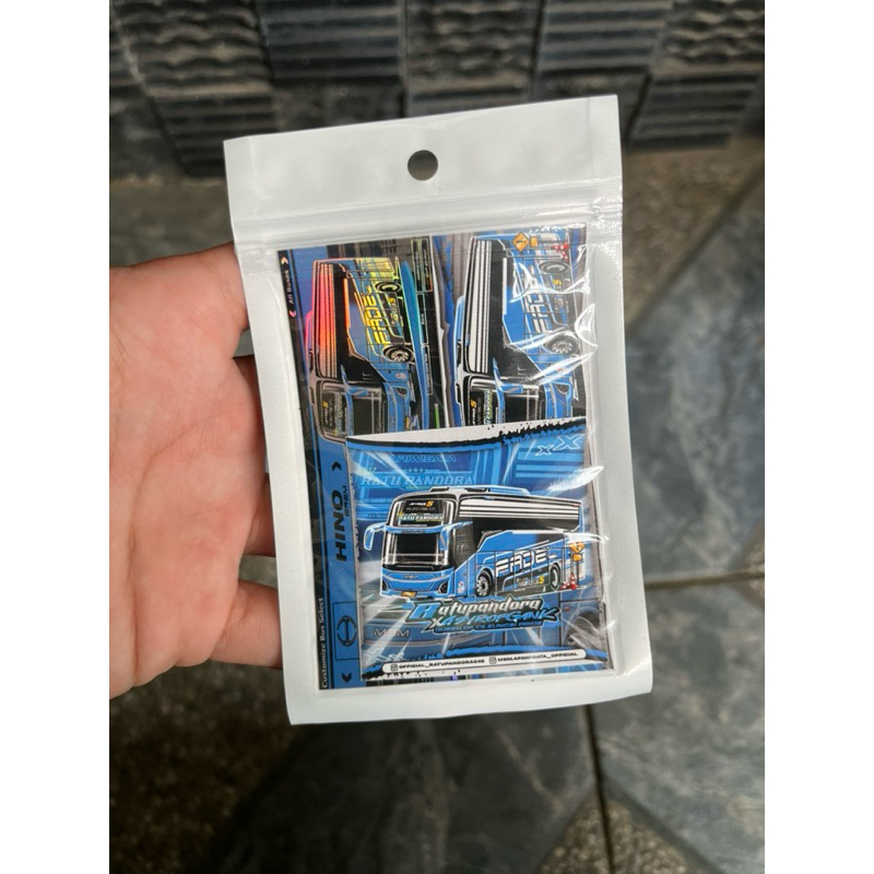 Jual STIKER BUS MSM RATU PANDORA HOLOGRAM ASLI | Shopee Indonesia