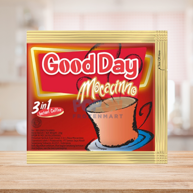 Jual GOOD DAY MOCACINO KOPI RENCENG ISI 10 SASET | Shopee Indonesia