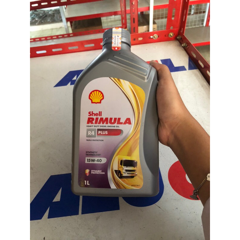 Jual Oli Shell Rimula R4 Plus 15w-40 (1L) | Shopee Indonesia