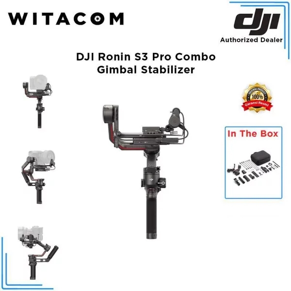 Jual DJI Ronin S3 Pro DJI RS3 Pro RS 3 Pro Combo Gimbal Stabilizer Kamera - Garansi Resmi ...