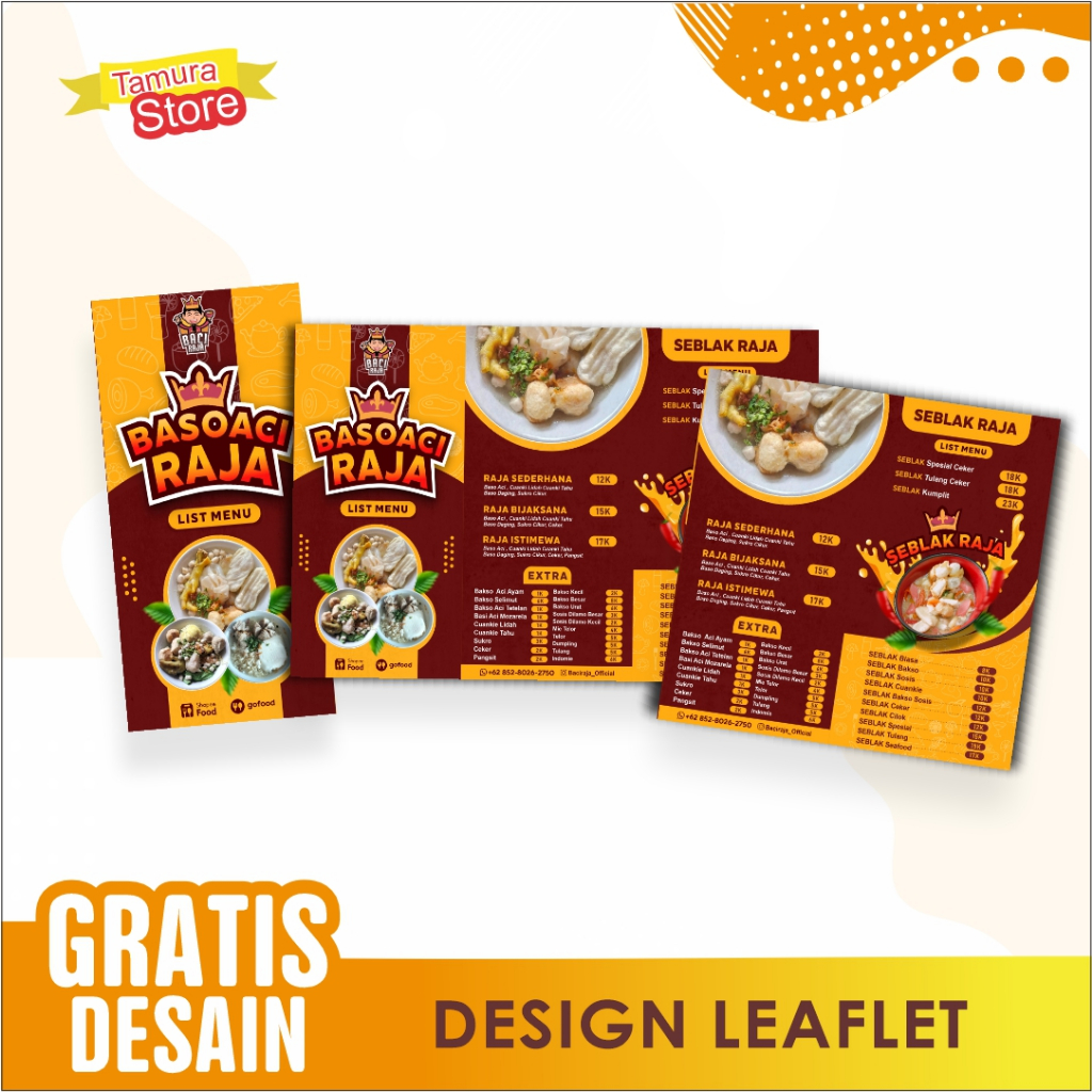 Jual (A4)/(A5) Cetak Brosur/Pamflet/Flyer/Leaflet Murah Fullcolor ...