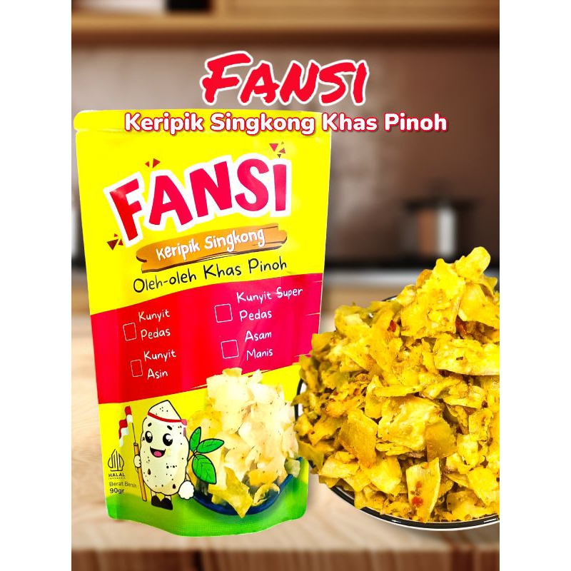 Jual Keripik Singkong Kunyit Khas Nanga Pinoh Kripik Camilan Enak Gurih ...