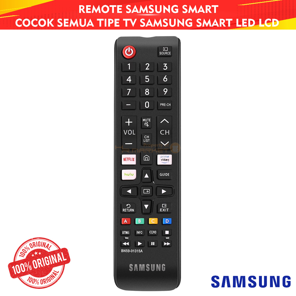 Jual REMOTE SAMSUNG LED UHD LCD PLASMA DIJAMIN ORIGINAL | Shopee Indonesia