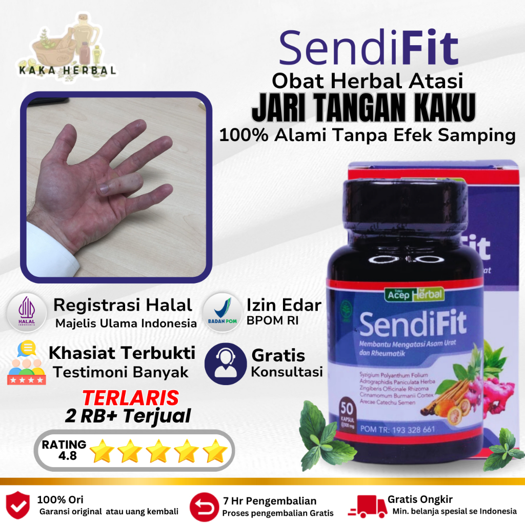 Jual Kaka Herbal - Obat Jari Tangan Kaku, Obat Sakit Jari Tangan, Obat ...