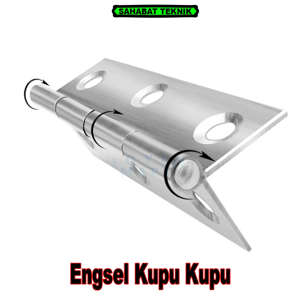 Jual Engsel Pintu 2" 2.5" 3" Engsel Plat Stainless Engsel Kupu Kupu ...